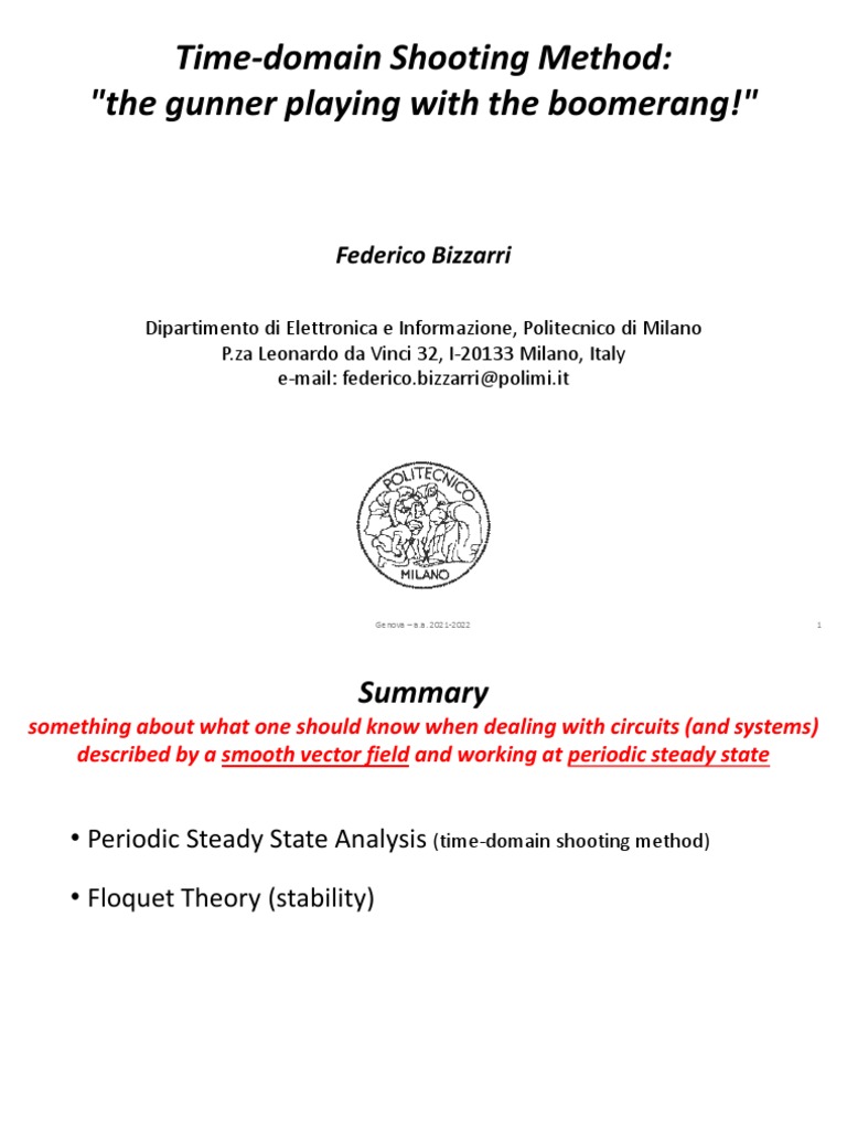 Shooting Method e Saltation Matrix | PDF | Eigenvalues And Eigenvectors | Ordinary Differential ...