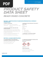 MSDS of Common Cements - Jan 2024 | PDF | Cement | Dermatitis
