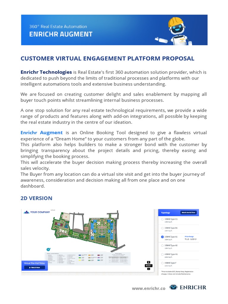 Enrichr - AUGMENT (3D 2D Customer Engagement) - Product Features | PDF ...
