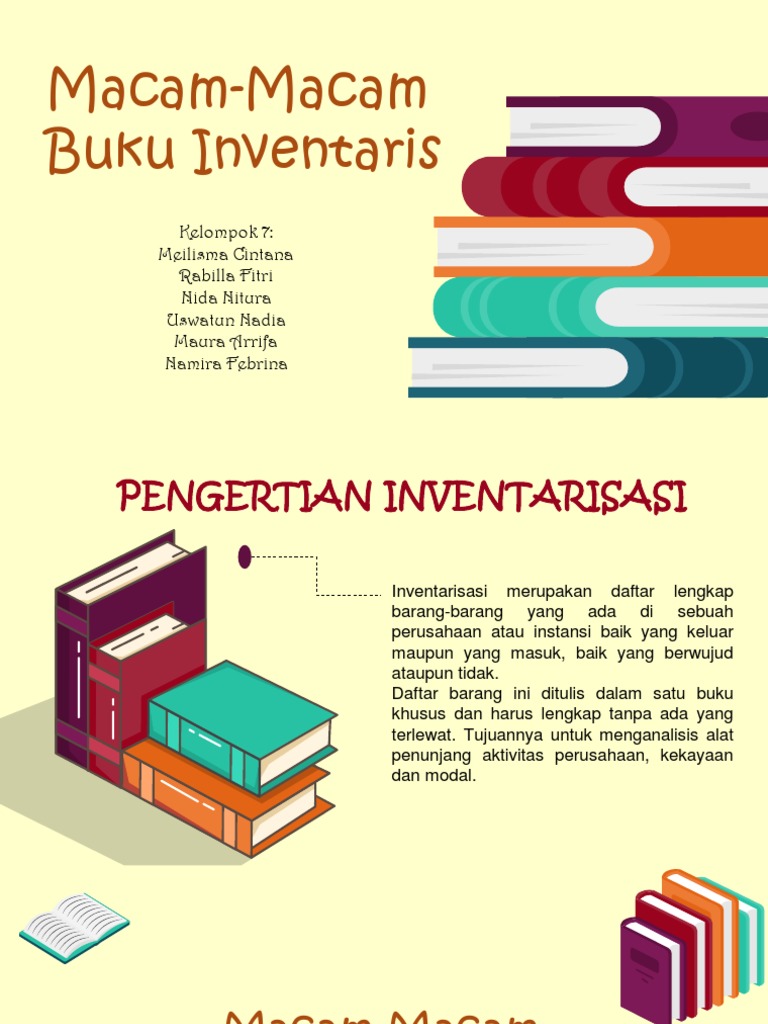 (Manajemen Lab) KLP 7 Macam-Macam Buku Inventaris | PDF