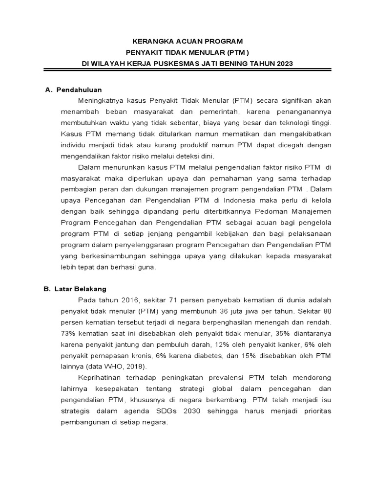 Kap PTM 2023 | PDF | Sains & Matematika | Kesehatan Holistik