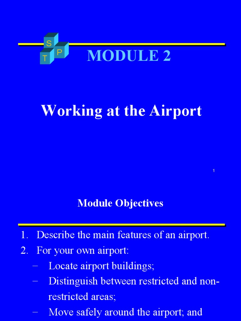 Airport Safety and Permit Training | PDF | Airport | Air Traffic Control