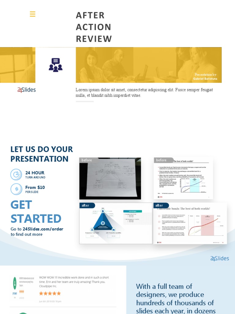 After Action Review Template - Corporate | PDF | Outsourcing | Business
