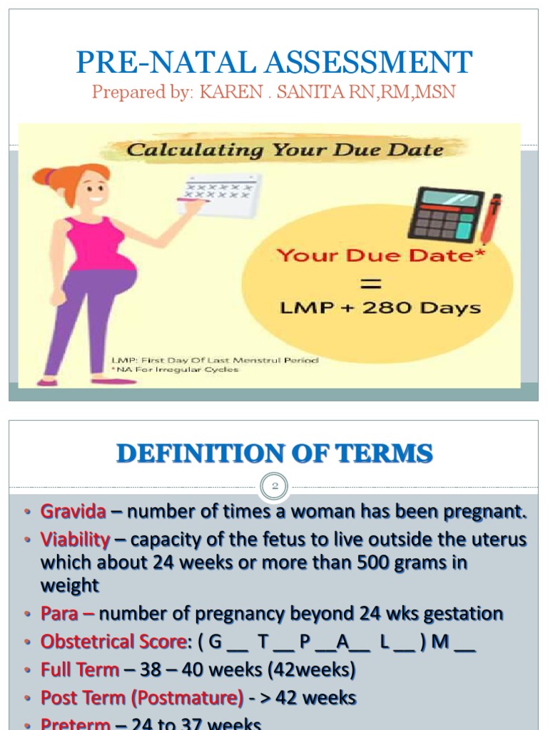 V. Naegels Rule Calculating EDD, AOG, OB Score | PDF | Pregnancy ...