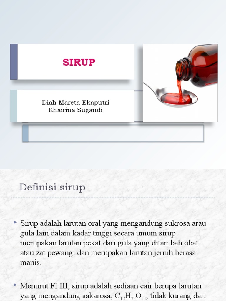 Panduan Lengkap Sirup | PDF