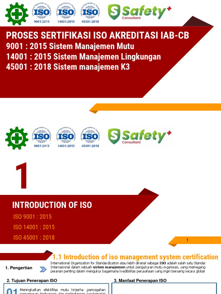 Proses Sertifikasi ISO IABCB Perusahaan | PDF