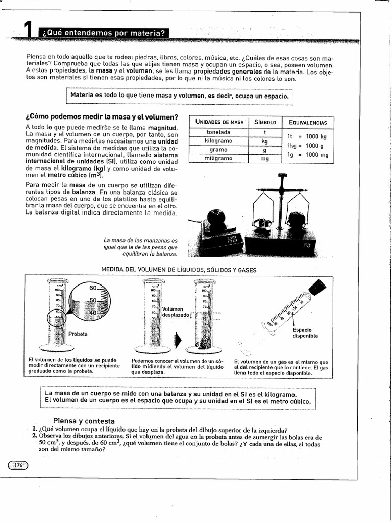 Tema 1: La Materia | PDF