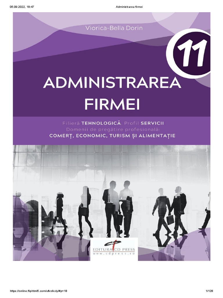 Manual - Administrarea Firmei Pentru XII - Seral | PDF