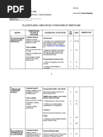 Planificare A X A Dirigentie - Module. 2023-2024 | PDF