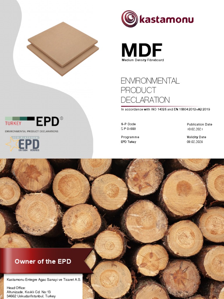 Epd MDF | PDF