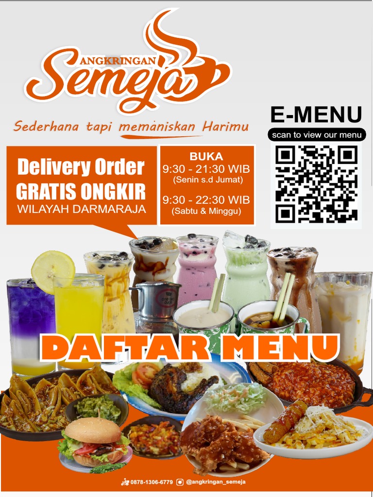 MENU ANGKRINGAN SEMEJA x7 | PDF