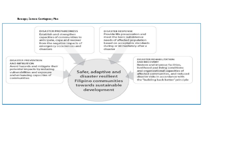 Barangay Contingency Plan | PDF