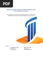 Module 1 - OSH and The BOSH Framework | PDF | Occupational Safety And ...