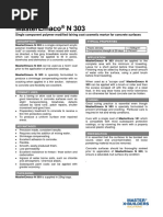 Masterseal Traffic 1330 Tds | PDF | Traffic | Wear