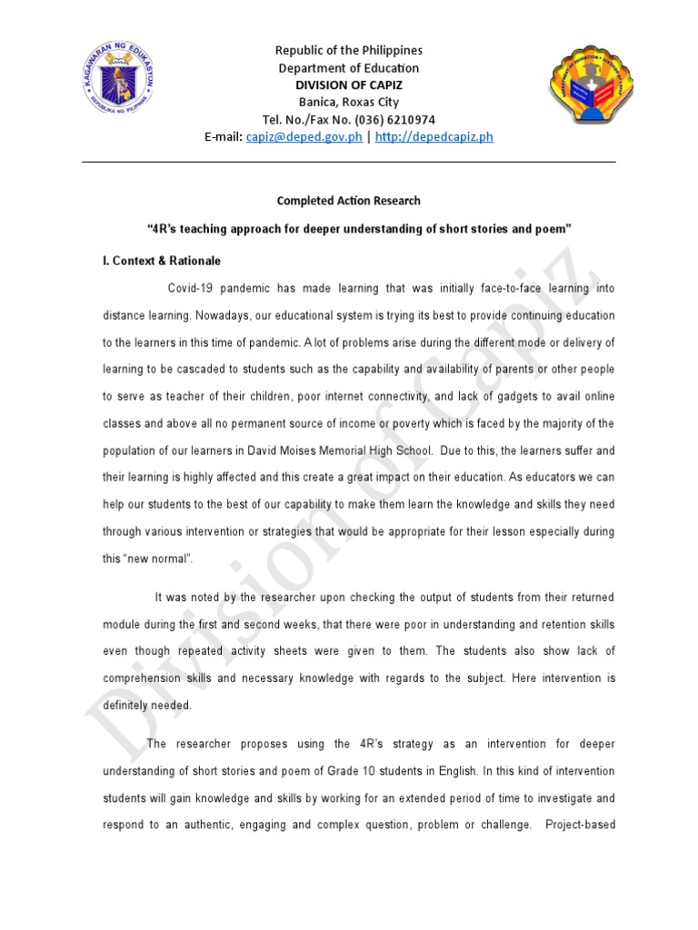 Capiz@deped Gov PH | PDF | Teaching Method | Learning