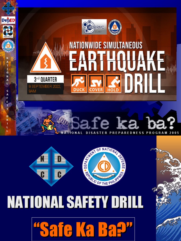 Earthquake Safety Drill Guidelines | PDF | Emergency Management ...