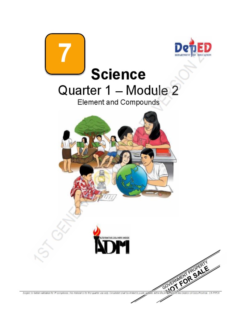 Science7 q1 Mod2 Elementsandcompoundspart1 1-22 | PDF | Chemical ...