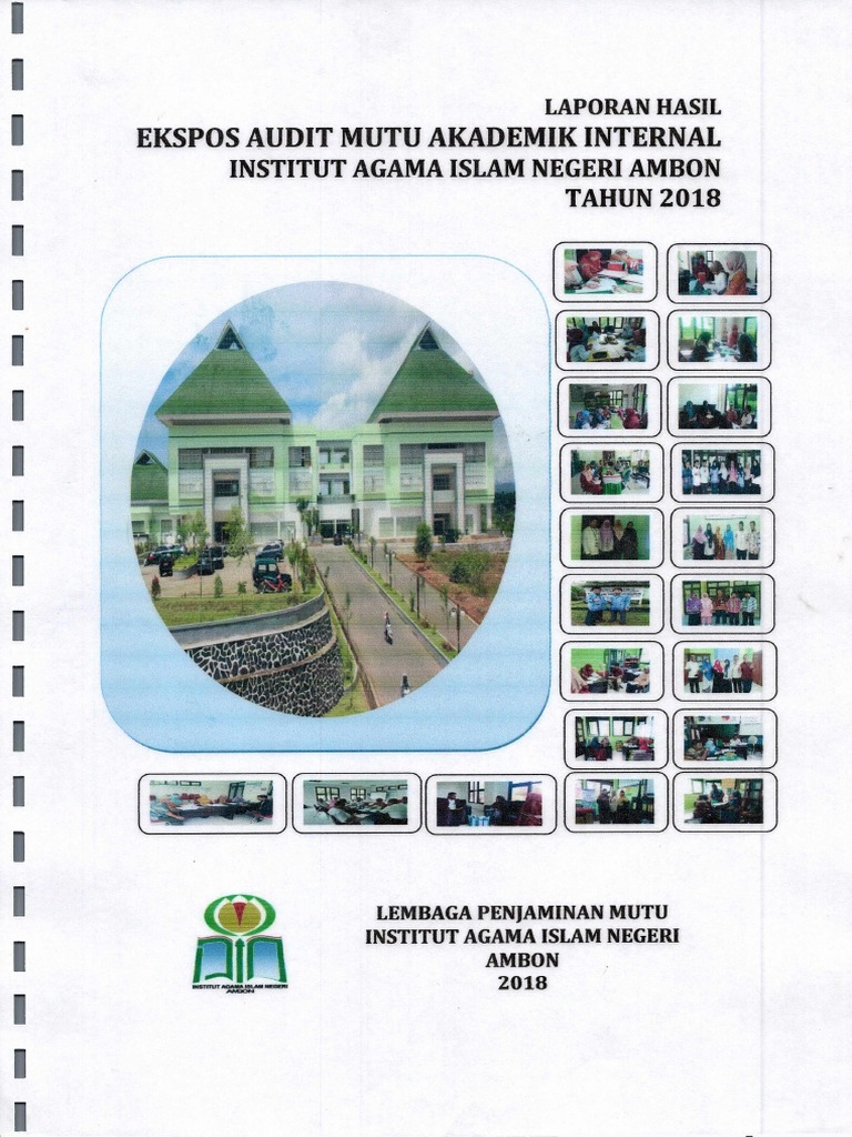 Laporan Hasil Audit Mutu Akademik Internal IAIN Ambon 2018 | PDF | Bisnis