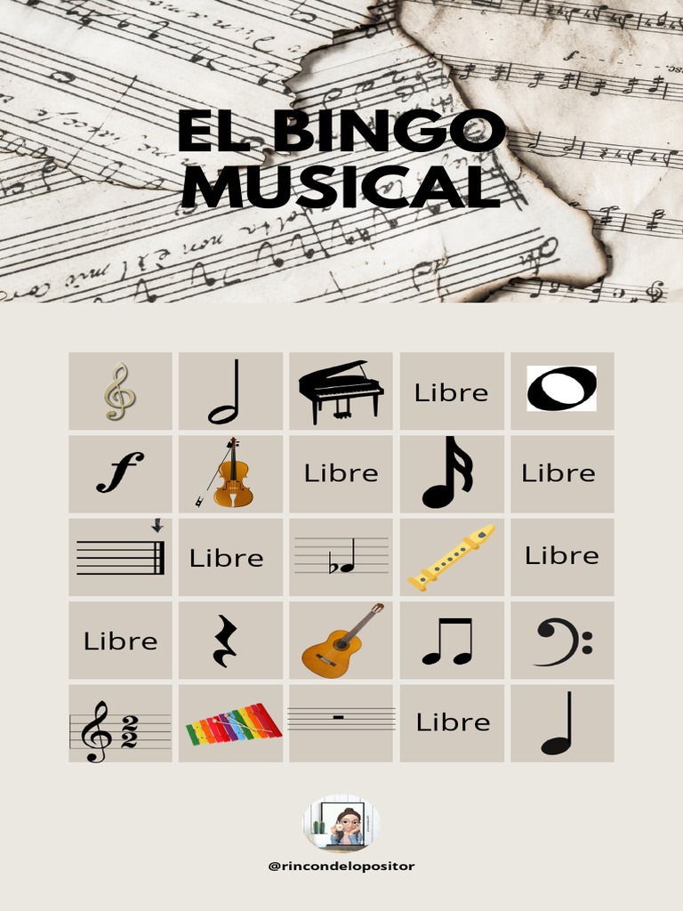 Bingo Musical Eva | PDF