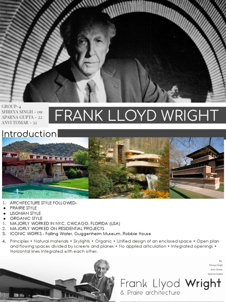 Frank Lloyd Wright | PDF | Canadian Prairies