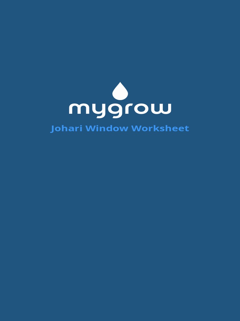 M2 Johari Window Worksheet | PDF | Cognitive Psychology | Cognitive Science