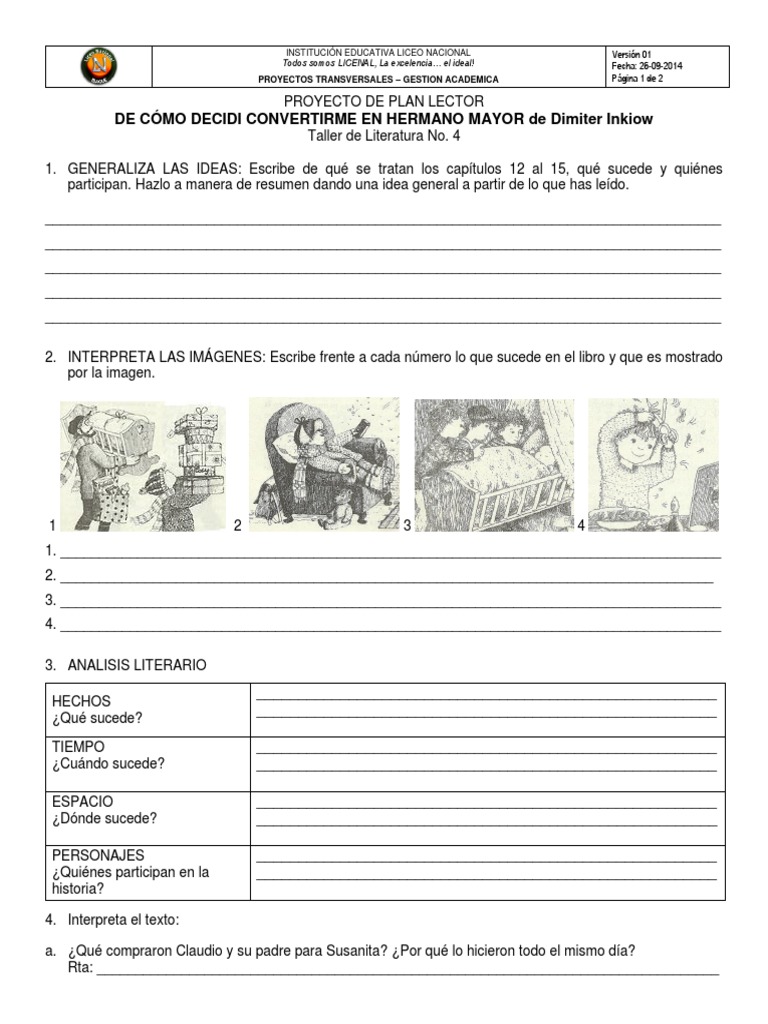 Taller 4 Hermano | PDF | Negocios | Ciencias sociales