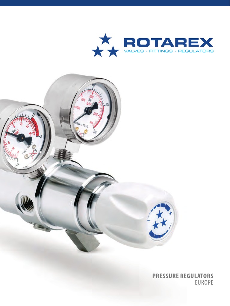 E01000 - Cat - en - A4 - Eur - Pressure Regulators - e - xNFeTN | PDF ...