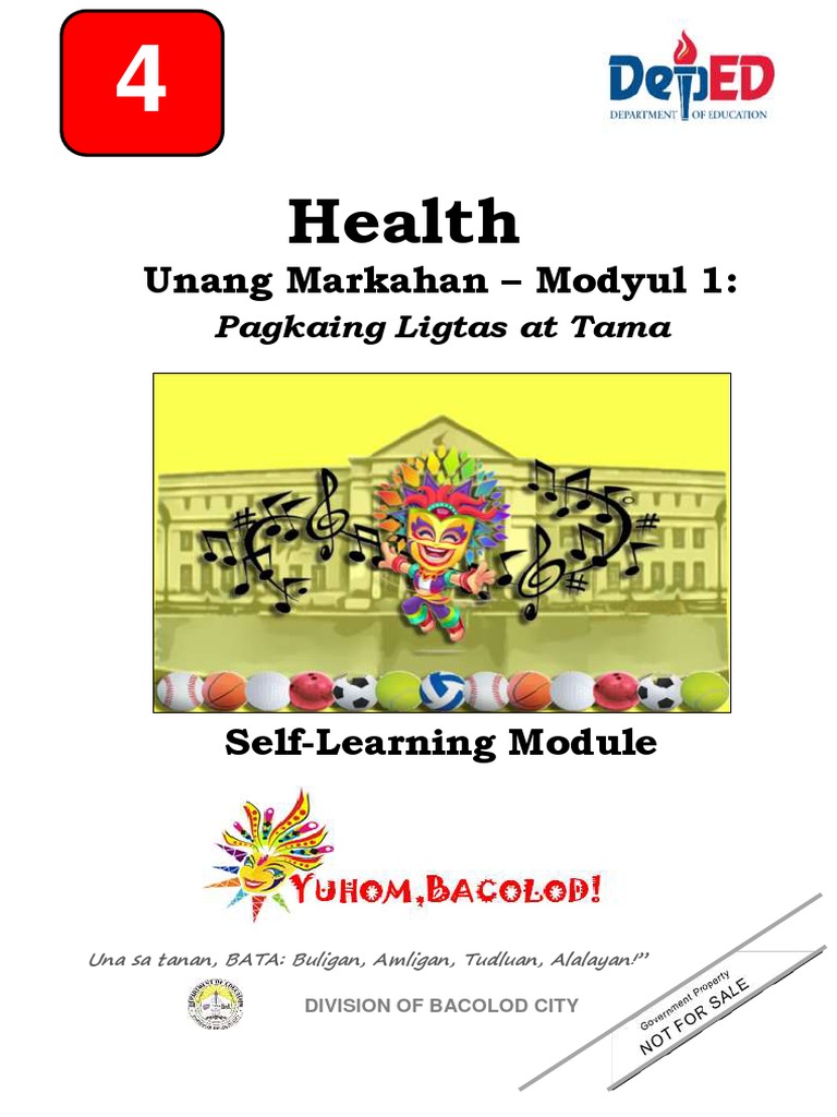 HEALTH 4 Q 1 Module 1 Dagyaw | PDF