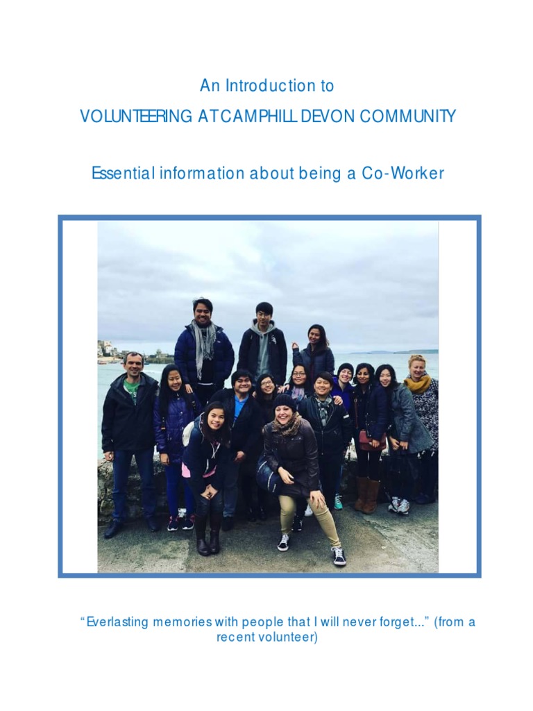 An Introduction To Volunteering at Camphill Devon | PDF | Volunteering ...