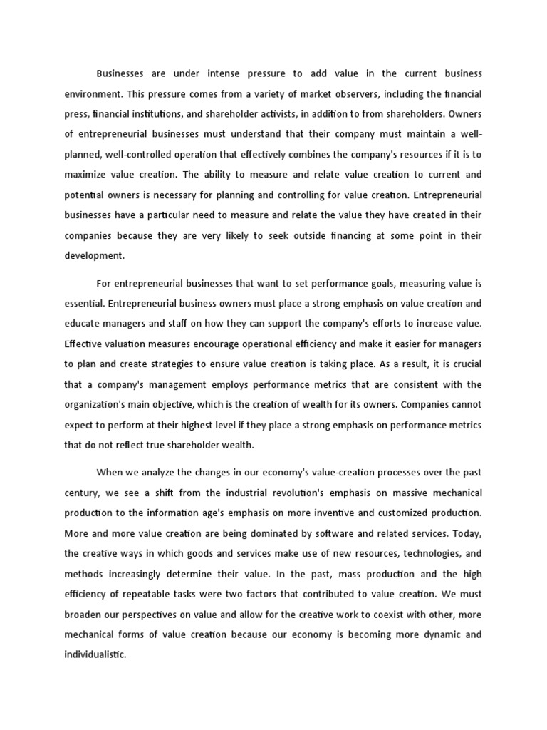 Activity 2 Entrep Vergel | PDF | Entrepreneurship | Value (Economics)