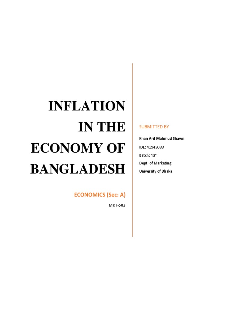 Bangladesh Inflation Trends and Analysis | PDF | Inflation | Consumer ...