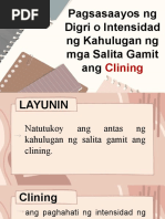 Mga Sagot Sa Salitang Maylapi 1 | PDF