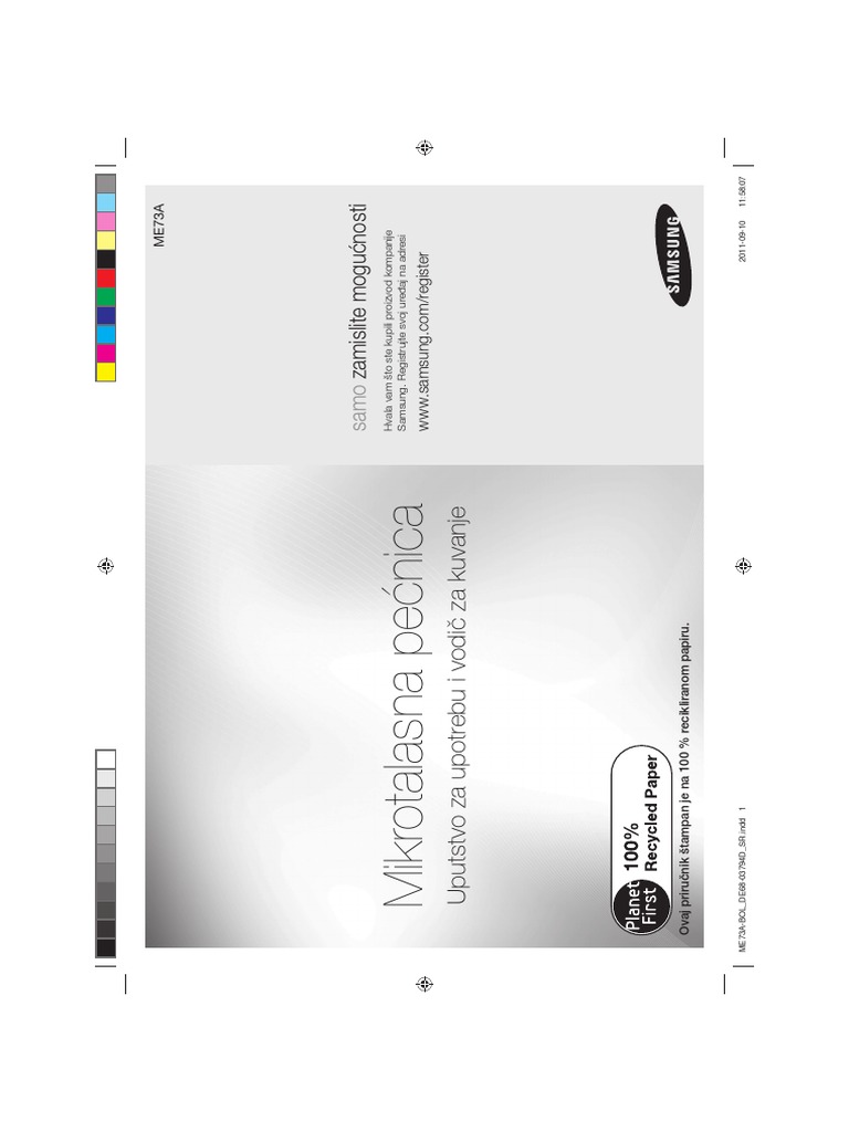 Samsung Mikrotalasna 001 | PDF