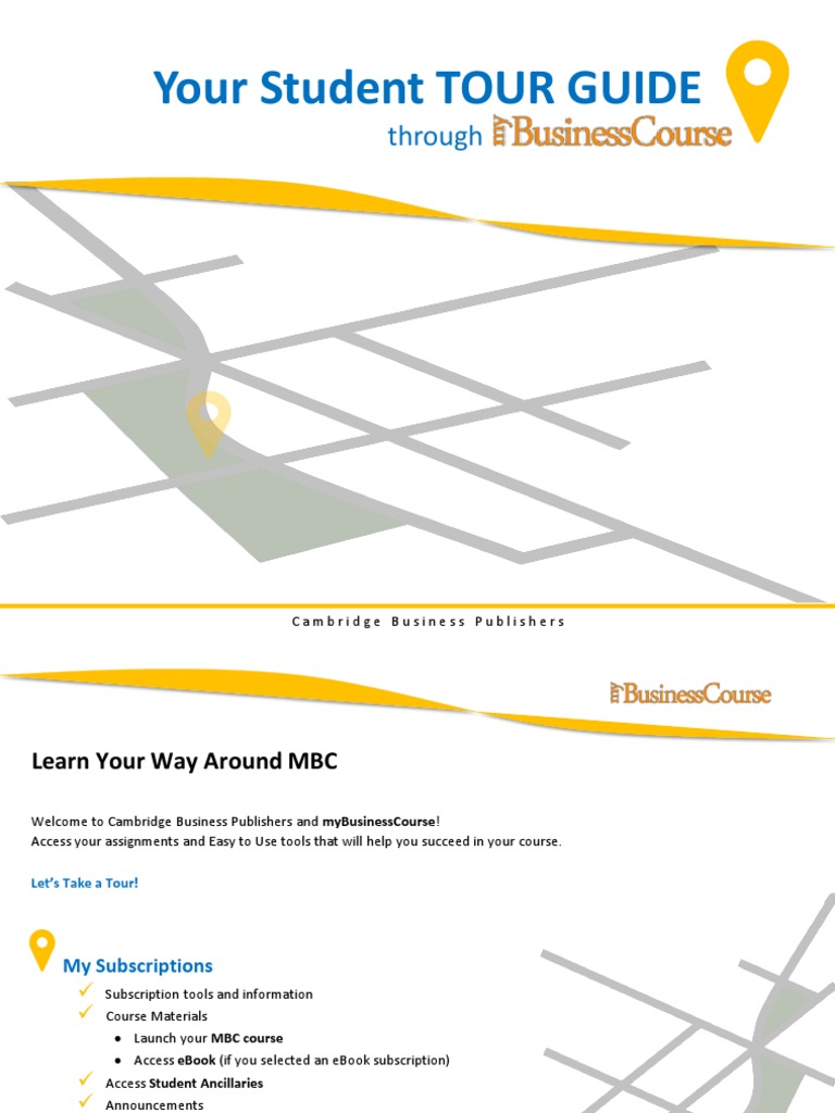 MBC Student TOUR Guide | PDF