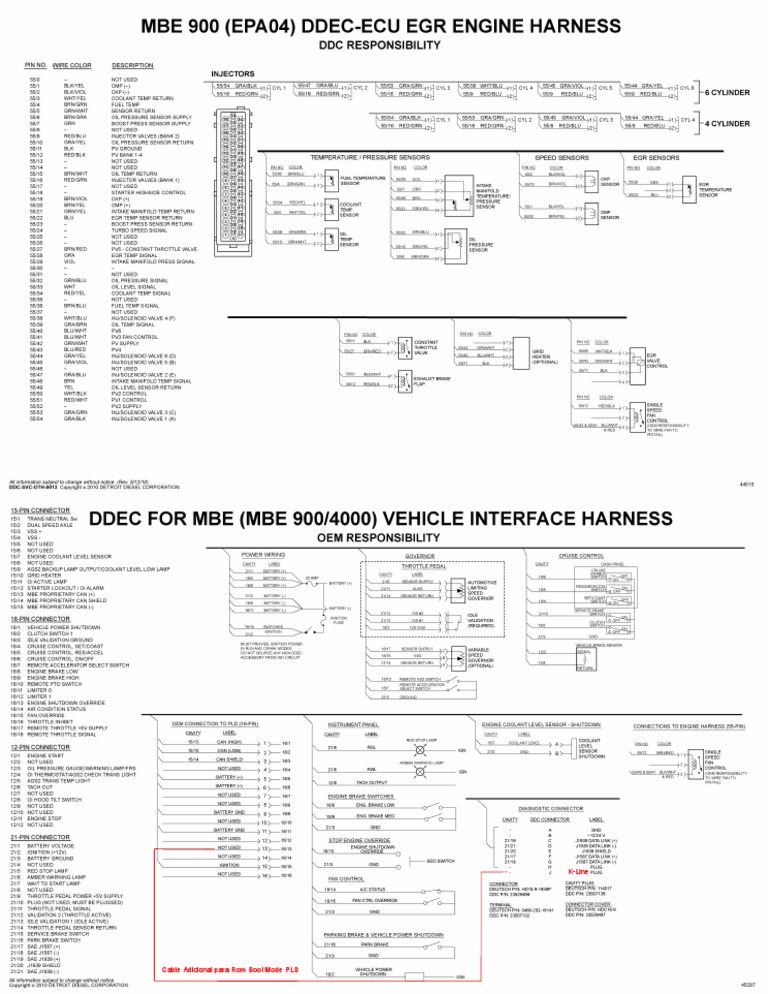 Mbe 900-4000 (Epa04) Ddec-Ecu Egr m2 | PDF