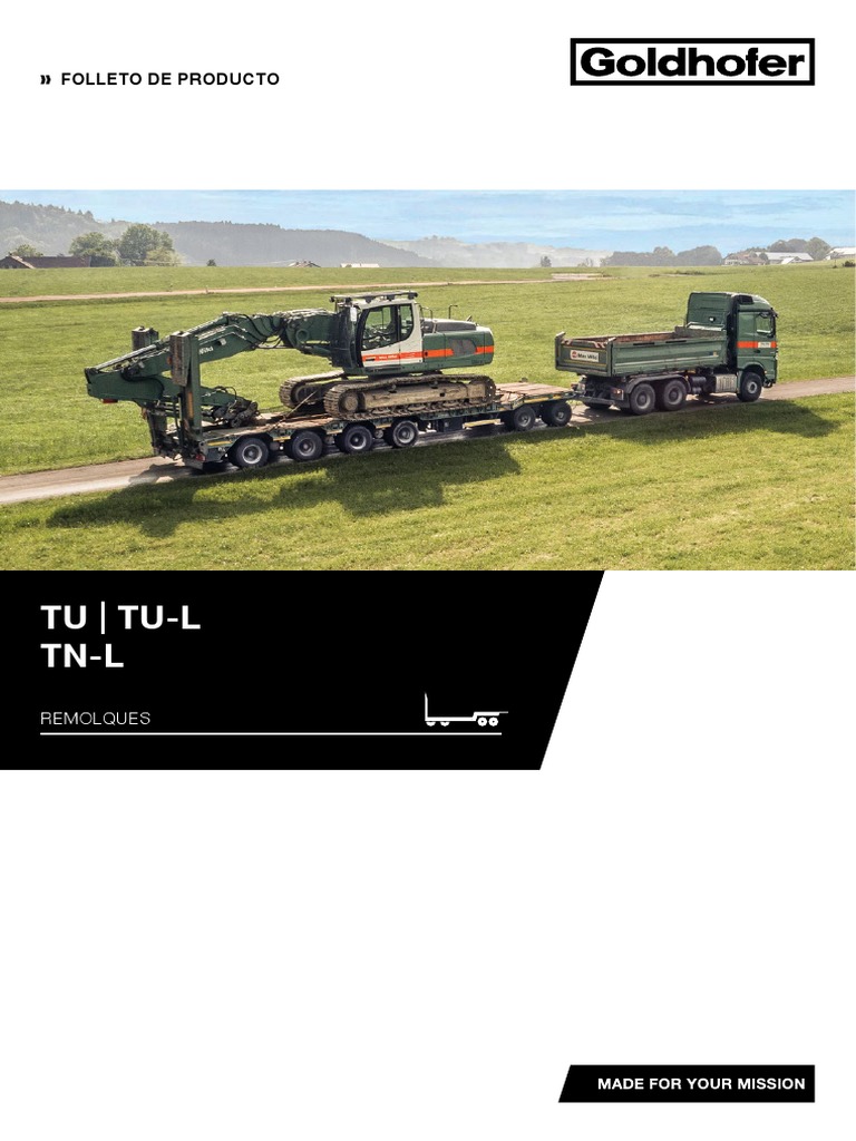 Goldhofer Equipment | PDF | Eje | Transporte