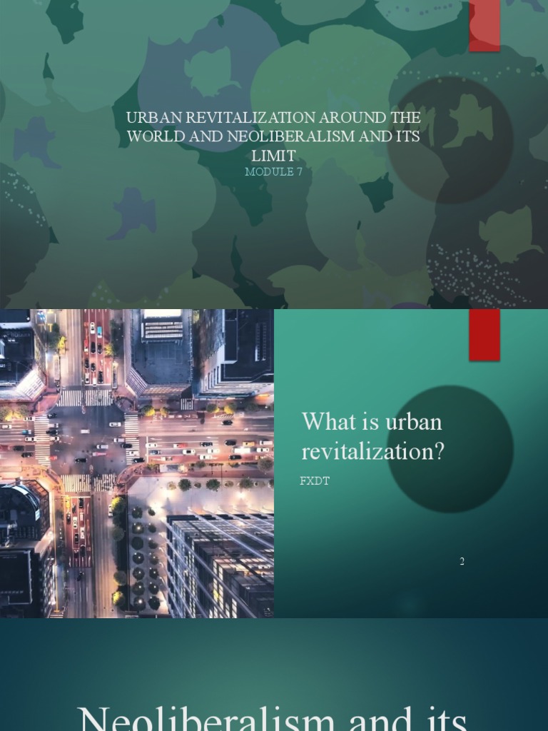 Exploring the Rise of Neoliberalism and its Impact on Urban ...