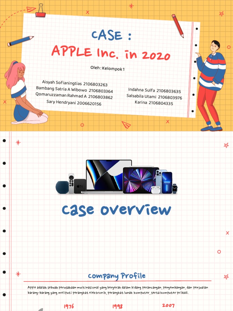 Kelompok 1 - MSK - PPT Case Apple Inc. | PDF
