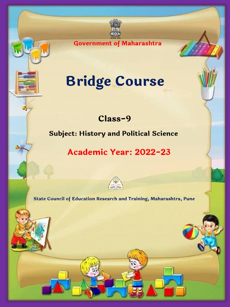 STD 9 TH Soc Sci History Bridge Course | PDF | Science | Teachers