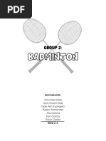 Badminton Rules and Mechanics Overview | PDF