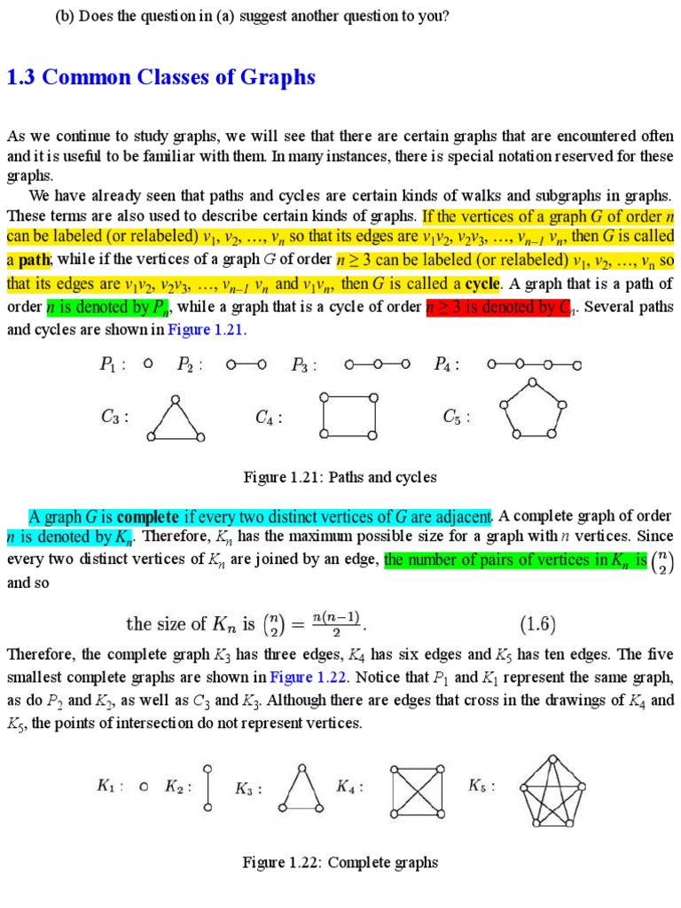 Lect#4 | Download Free PDF | Vertex (Graph Theory) | Mathematics Lect#4 | Download Free PDF | Vertex (Graph Theory) | Mathematics