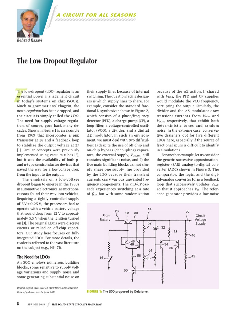 The Low Dropout Regulator A Circuit For All Seasons | PDF | Amplifier ...