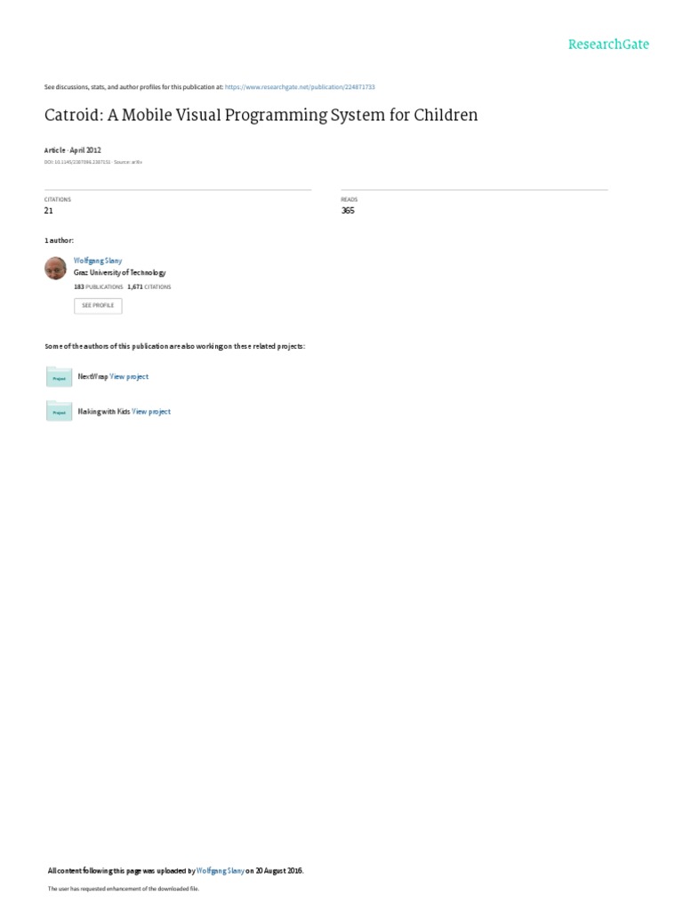 Mobile Programming for Kids | PDF | Smartphone | Android (Operating System)