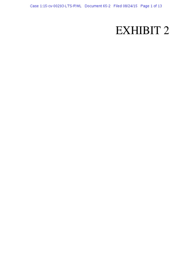 65-2 Ex List of BR Names, Address, Etc. | PDF