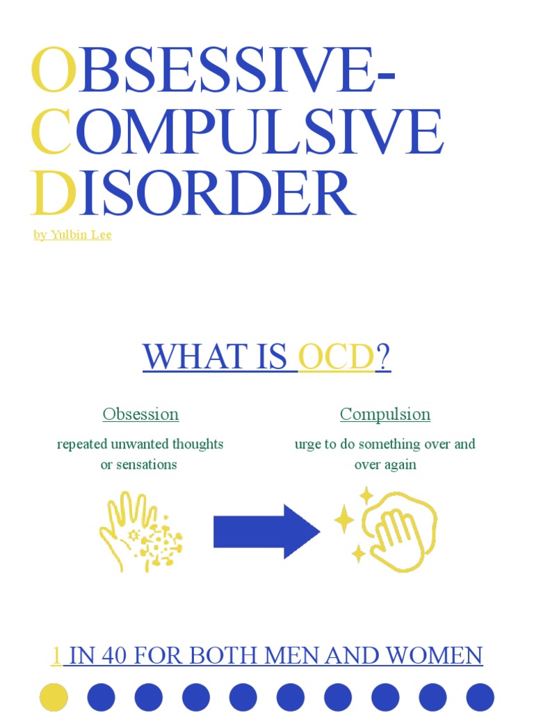 Obsessive-Compulsive Disorder | PDF | Obsessive–Compulsive Disorder ...