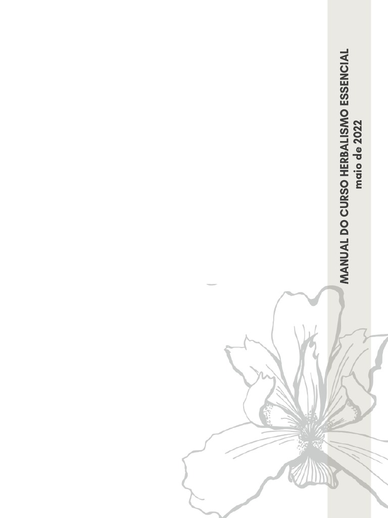 Manual Do Curso Herbalismo Essencial | PDF | Conhecimento