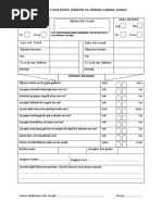 Öğrenci Ev - Ziyaret - Formu | PDF