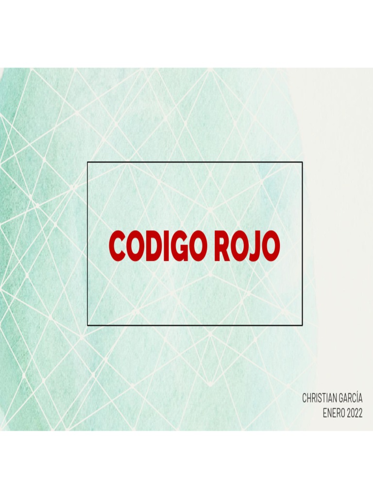 Código Rojo Clase | PDF | Parto | El embarazo