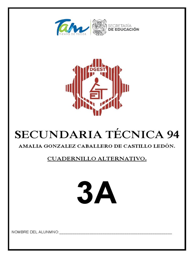 Cuadernillo 3A | PDF | Ecuaciones | Ensayos