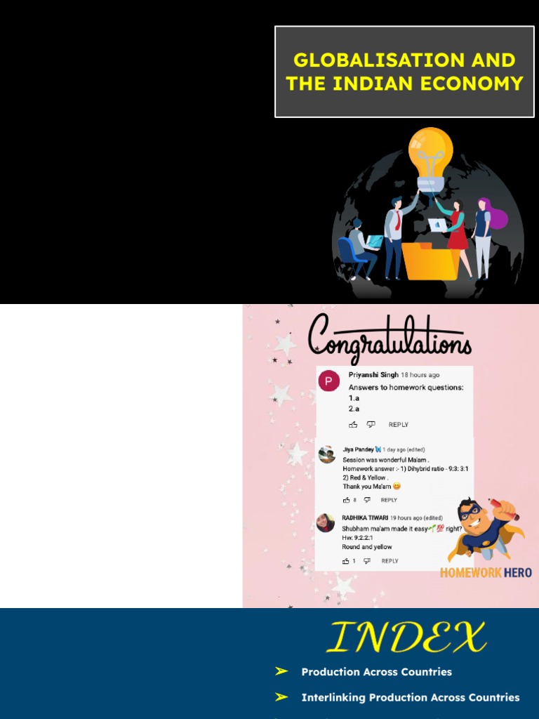 Globalisation of India Class 10 | Download Free PDF | Globalization ...